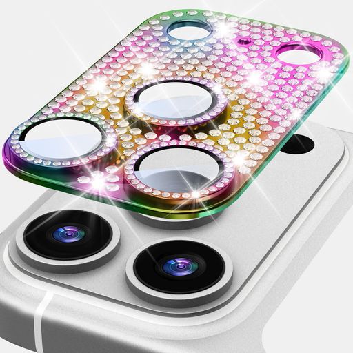 製品の特徴:人工的なダイヤモンドの粒をあしらった一体型for iPhone 17 Proのレンズ保護フィルムです。人工的なダイヤモンドの粒が環境の光を反映してキラキラと輝き、おしゃれで高級感があります アップグレード保護:アップグレード技術...