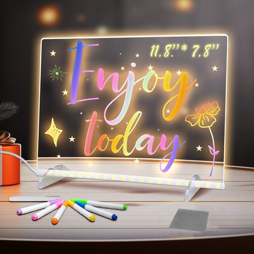 ダイナミックなライティングで創造性を輝かせましょう:この子供用ライトアップお絵かきボードは、7種類の鮮やかなRGBライティングオプションと、静止、ジャンプ、点滅、フェード効果を含む4つのダイナミックモードを備えており、お絵かきセッションをエ...