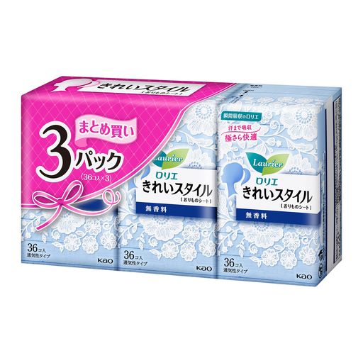 商品サイズ (幅x奥行x高さ) :232x129x62 内容量:108枚 とっても小さくて薄い おりものをしっかり吸収 キルティングシートで肌はさらっと快適