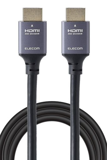 最大8K/60Hzの解像度に対応した、認証済みのウルトラハイスピードHDMI(R)ケーブルです。HDMI出力端子を搭載したゲーム機などの接続におすすめです。 1本のケーブルで、映像信号と音声信号をデジタルのままで高速伝送するだけでなく、イー...