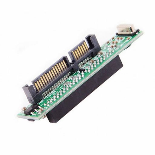 PC CYPATA/IDE44ピンディスクからSATAメスメインボードコンバーターアダプターPCBAノートパソコン2.5インチハードディスクドライブ用 2.5インチのIDE44ピンSSDまたはHDDドライブからSATAへの変換ボード。最大5...