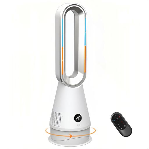 【一台6役・冷暖両用・一年中活躍・空気浄化】1台で四季を快適に過ごすセラミックヒーターです。冬は3段階温風のヒーター、夏は10段階涼風の羽なし扇風機として活躍。梅雨時は衣類の除湿に、春秋はサーキュレーターとして空気の循環にお役立ていただけま...