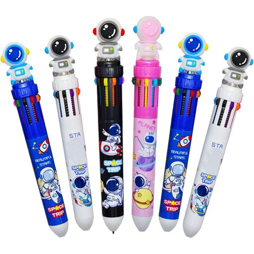 インク:10色インク/ボール径:0.5mm 製品情報:全長約160mm/約20g軸素材:プラスチック セット内容:4色x各色2本(合計8本セット)/仕様:ノック式ボールペン 特徴デザイン:耐久性があり、折れにくく、滑らかに書くことができます...
