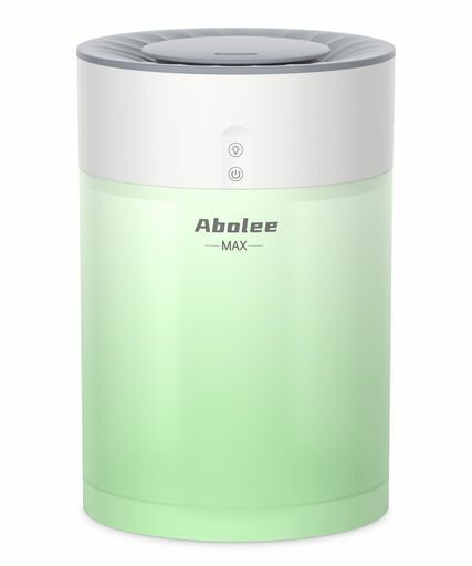 【2025発売新モデルパワフル加湿&amp;超微細ミスト】Abolee加湿器は最新の高性能超音波技術と高効率霧化板を採用し、霧化速度が従来製品より大幅に向上。起動後、約4.8μmの極細ミストを瞬時に噴射します。優れた浸透力で、秋冬の肌や唇の...