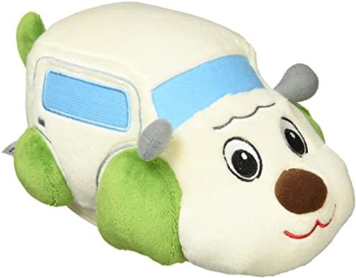 メロディにあわせて「ワンワンカー」があちこち走るよ! 対象年齢:18ヶ月以上 単3電池2本使用(別売) 商品サイズ:幅135x高さ120x奥行225(mm) (C)NHK・NHKエデュケーショナル