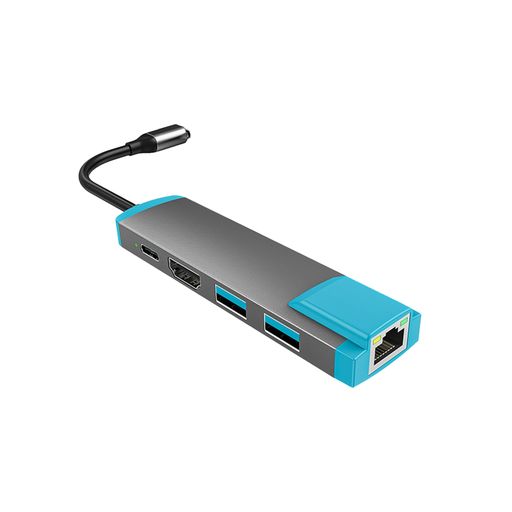 【カラー】:グレー【型番】:Type-CtoHDMI/USBx2/有線LANインターフェース【素材】:ABS【サイズ】:長さ25cm 【6in1フルインターフェース拡張】:本製品はType-Cインターフェースの6in1高清拡張ドックで、4K...