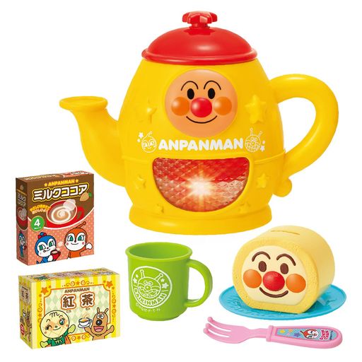 ピカピカ光っておしゃべりいっぱいの電気ケトルで楽しくおままごと! 光と音が楽しい2種類のモード 単4電池3本使用(別売)
