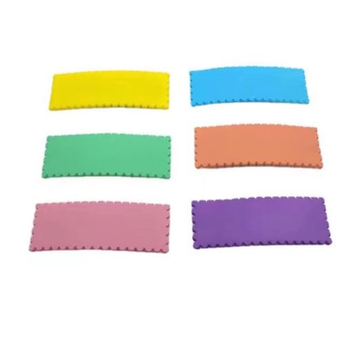 【セット】18本;【6色】ピンク&amp;ホワイト&amp;そらいろ&amp;イエロー&amp;ブラック&amp;パープル。 【素材】ステンレス・ナイロン樹脂;【小型のサイズ】約5.5cm*2cm; 【実用】洗顔・メイク・ヘアセットなどにご...