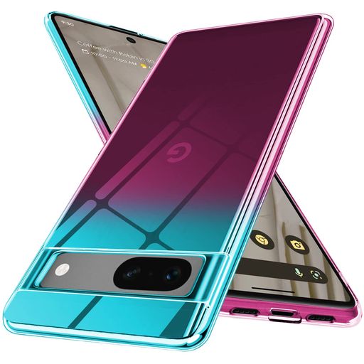 【オシャレで高級感ある外観】Googlepixel7A用ケースはグラデーションのデザインで、端末の色により、違う色効果を現れ、Googlepixel7Aの美しいデザインをより一層印象づける魅力がある。本体とピッタリ密着して違和感がない一体感...