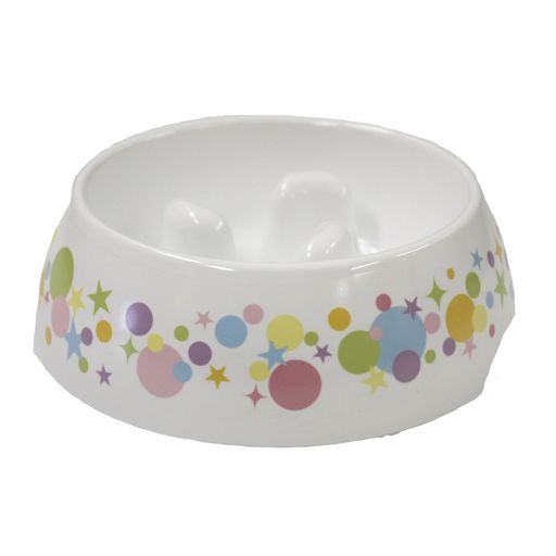 原産国:ベトナム 本体重量 :180g 本体サイズ (幅X奥行X高さ) :13.5x14x4.2cm 一気に食べられないからおなかにやさしい突起付きの食器。食事時間が約4倍ゆっくり