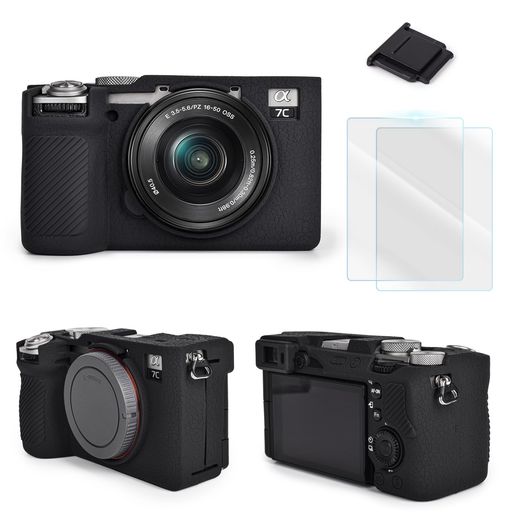 【互換性】ソニーSonyα7CII/ILCE-7CM2/A7CM2とのと互換性があります。 【防振】シリコン素材で、優れた耐衝撃性と衝撃吸収性能を誇り、万が一カメラを落としても一部の衝撃を吸収し、カメラの保護に役立ちます。 【滑り止め】滑り...