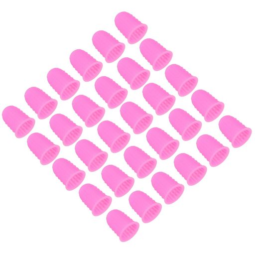 仕様:材質:シリコンゴム、カラー:ピンク、サイズ:S、全高:25mm、内径:15mm、パッケージ内容:30xゴム製の指先 利点:耐久性のあるシリコン素材を使用したこの指先は、柔軟性に優れたシリコンで作られており、指を摩擦から保護するように設...
