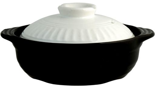 サイズ(約):幅23x奥行19.5x高さ10.5cm 本体重量(約):1100g 素材・材質:陶器 (本体耐熱陶器) 生産国:中国 対応熱源:ガス火、電磁調理器 (IH 100V・200V)