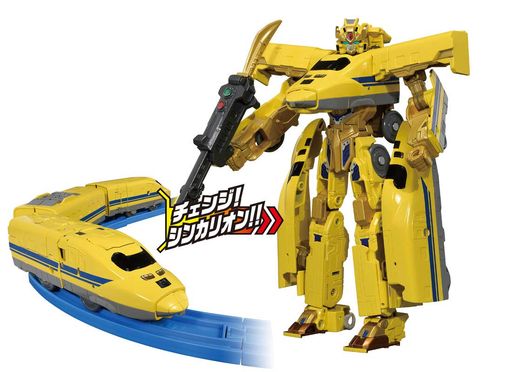 (C) TOMY (C)プロジェクト シンカリオン・JR・HECWK/超進化研究所・TBS 電池は使用しません。 対象年齢 :3才以上