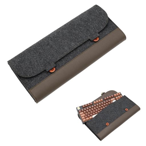 【専用設計の収納ケース】87キーワイヤレスBluetoothキーボード専用に設計された収納ボックス。お使いのキーボードをぴったり収納します。 【高密度フェルトで保護】厚手の高密度フェルトを使用した頑丈な作り。通勤や移動時の衝撃からキーボード...