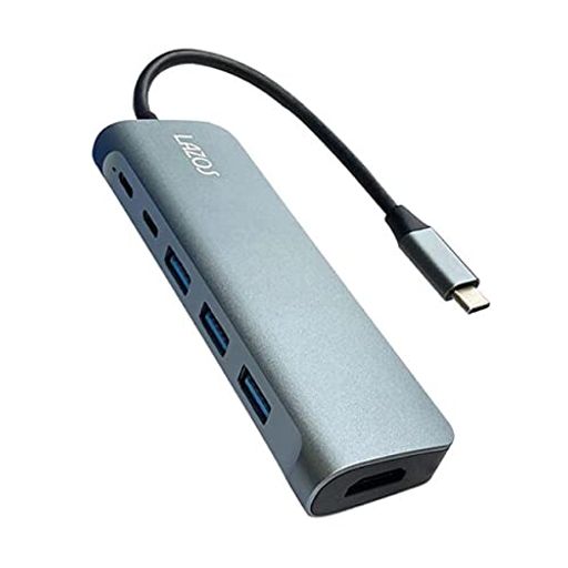 1TypeC ポート:5-20V (0~5A) 96W (転換率≧90%)/ PD2.0 (充電機能のみ、データ転送不能) 2TypeC ポート:USB 2.0, 480Mb/s (理論値) 345USB3.0ポートx3:(充電) 各ポート...