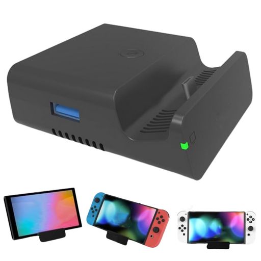 1.対応機種:ビデオコンバーターはSwitch 2/Switch OLED/Switchゲーム機に対応。内蔵冷却ファンで効率的な放熱を実現。 2.多機能ドックは4種類のインターフェース(HDMIポート、PD 100Wポート、USB 3.0ポ...