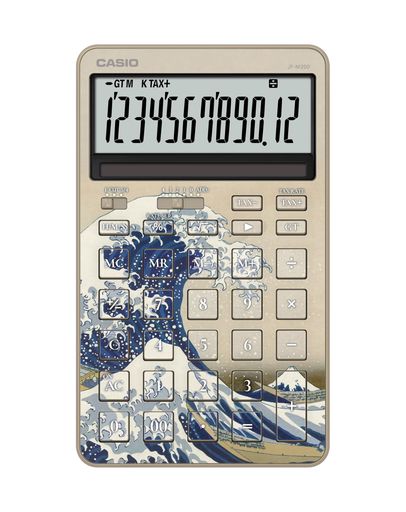 サイズ(mm):182.0x109.0x20.4 重量:193g 電池:CR2025x1 世界でも評価の高い葛飾北斎とのコラボモデル 名所浮世絵揃物『富岳三十六景』全46図中の1図である「神奈川沖浪裏」(かながわおきなみうら)デザインモチー...