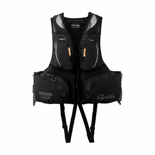 アルテマシールドプロを採用したフローティングベスト ※ファスナー付ポケット数8※止水ファスナーポケットは防水仕様ではありません。 防水・透湿 荷重分散=肩への荷重分散を科学した立体パターンを採用しています。