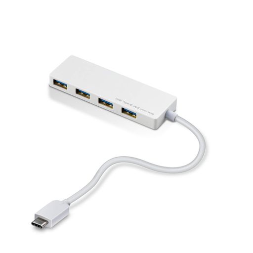 USB Type-Cポートを搭載したパソコンで4台のUSB-Aデバイスが使える4ポートUSB3.1 Gen1ハブです。 最大5Gbps(理論値)とUSB2.0の約10倍の超高速データ転送を実現するUSB3.1 Gen1に対応し、高速でのデー...
