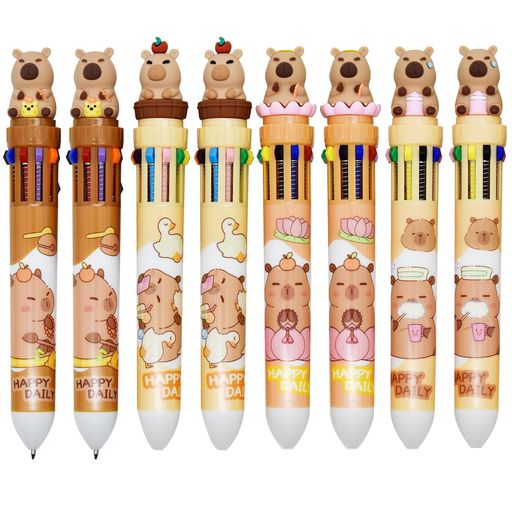 12本セットのおしゃれ多色ボールペン、高品質、ユニークなデザイン,滑らかな書き方 長さ-約16cm、ボール径-0.7mm、素材-プラスチック、4種類、各3本 耐久性、握りやすく、握る手の姿勢を保ち、滑りも防ぎます,長期使用に適しています 可...