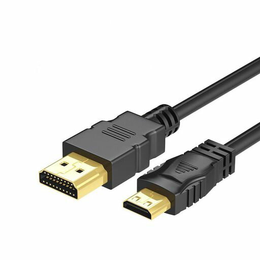 【高品質な素材】:minihdmitohdmiケーブルは24K金メッキプラグと3重シールドの組み合わせにより、信号劣化を抑え、外部からの干渉を防ぎ、より安定した信号伝送を保証します。高耐久なPVCナイロン和根部折り曲げ改良のデザインで、強靭...