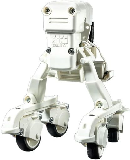 組み立てが必要なキット。別途、工具等が必要。 組み立て全長:約127mm 両脚を左右に開閉させてすべるように前に進む(スウィズル)、ローラースケートを装備したロボット工作 ボディ内部にモーターとギヤを搭載 電池種別:単三電池1本(電池は別売...