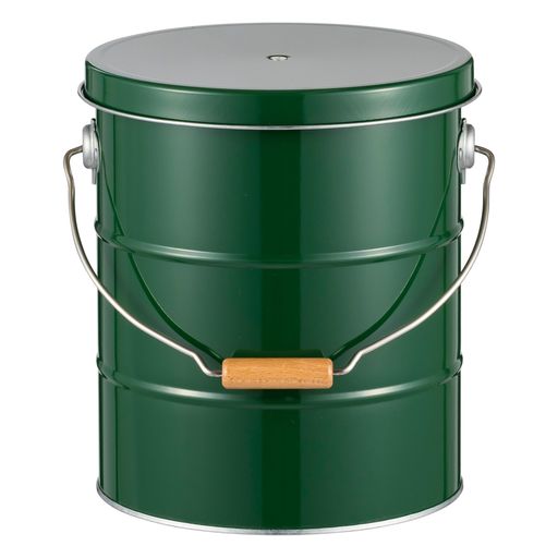 生産国:日本 容量;お米5Kg 水漏れ処理を施しておりません。水・液体を入れる容器として使用しないでください。 ワンランク上質の「手づくりバケツ」1923年創業以来、バケツ職人が、伝統の技術を守り、1つずつ手作りしています。素材のトタンは、...