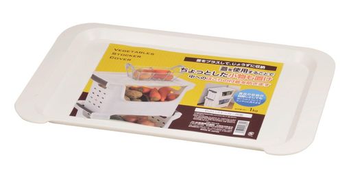 製品サイズ:(約)幅380x奥行250x高さ20mm 製品重量:(約)240g 材質:ポリプロピレン(耐熱温度100度) 原産国:日本 耐荷重:(約)1kg