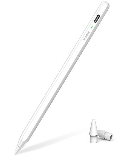 【0.1mmピクセル精度・スムーズで遅延なし】iPadペンAir8はMetapenシリーズのアップグレードされたチップを継続し、最大0.1mmのピクセルレベル精度を提供され、反応が鈍い・途切れることなどの問題を解決し、真の遅延ゼロ・断線ゼロ...