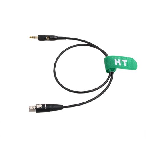 3極1/8インチロック3.5mm TRSミニプラグからNeutrik Mini XLR 3ピンメスTA3Fプラグ。 このアンバランスオーディオケーブルは、SONY UWPシリーズのベルトパックで使用するために設計されています。 Sony D...