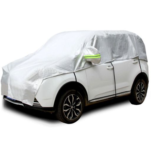 軽自動車対応:車長約320cm~340cm/高さ160cm~170cm) 重さ:約1.65kg(台風強風条件では使用に適さないので、ご注意ください。) 高品質ボディーカバーは紫外線や汚れ、ホコリ、雪、霜、鳥の糞から愛車を守ります。その薄くて...