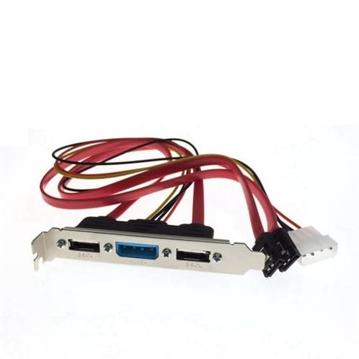 内部ポートを外部Eポートに変換します。 2xポートeおよび1x4ピン電源とPCIメタルブラケット - 2 ケーブル。 ブラケットは、1つの32ビットPCIスロットを備えたPCコンピューターをサポートします。 コンピュータ接続2.5インチ3....