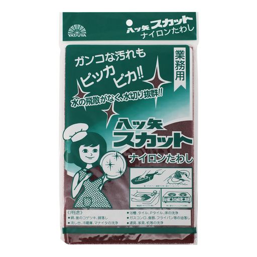 サイズ:150x230mm 重量:約30g 材質:研磨剤入りナイロン不織布 原産国:日本