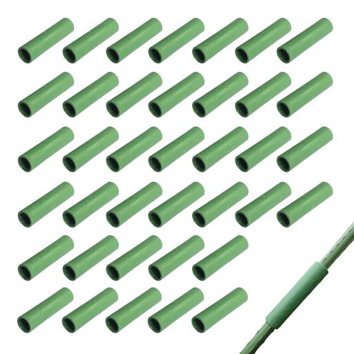 【セット内容】:園芸支柱ジョイント40本、サイズ:11mm 【材質】:PP材質、老化防止、抗酸化、頑丈で耐久性がある。心を込めて材料を選び、環境に優しく、丈夫で丈夫で、組み立てが便利です。 【繰り返し使用可能】:植え付けシーズン終了後に園芸...