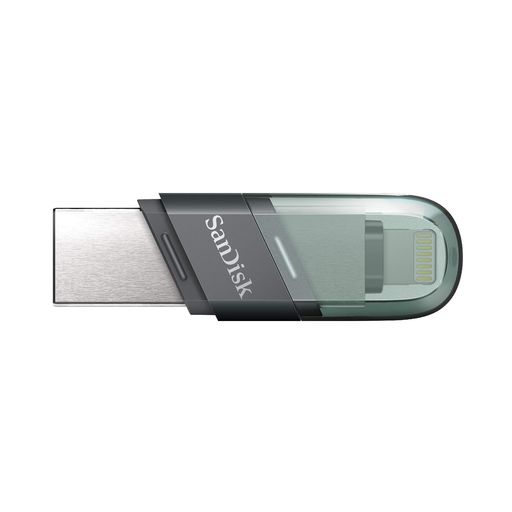 SanDisk 128GB iXpand USBフラッシュドライブ フリップ SDIX90N-128G