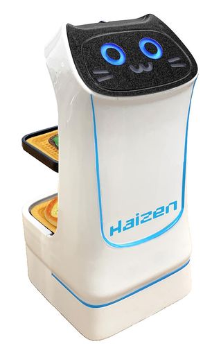 手のひらサイズのRC配膳ロボットが登場です。 高さ約12cmのコンパクトボディをコントローラーで操作ができます。チャンネル切り替えスイッチで2台を同時に動かせます(商品には1台のみ入っています) 小物のフート7個付き。 後ろに物を乗せて運べ...