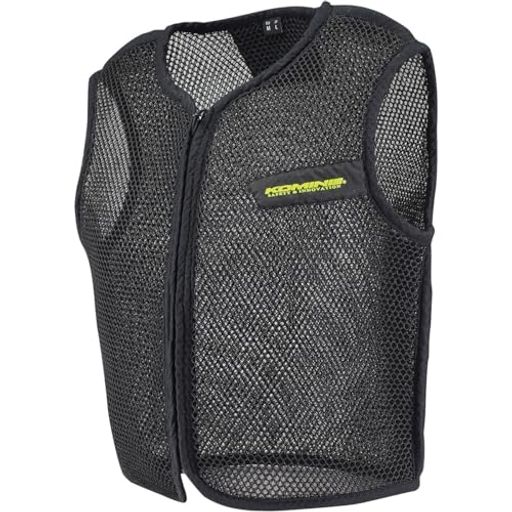 サイズ:2XL センタージッパー付きだからジャケットを選ばず着用できるインナーベスト クッション性と通気性を備える立体エアメッシュ製 ジャケットとライダーの身体の間に風の通り道を作り、胸・背中といったプロテクターの接する部位の不快な蒸れを解...