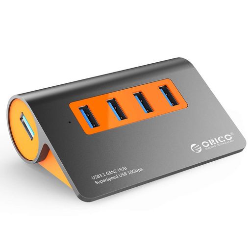 【USB3.1 Gen2 10Gbps高速】最新規格USB3.1 Gen2に対応し、充電しながら最高転送速度10Gbpsで高速データ転送。超高速のデータ転送速度によりHD動画も数秒で転送可能です。 【12V/2A電源付き】12V2A外付け電...