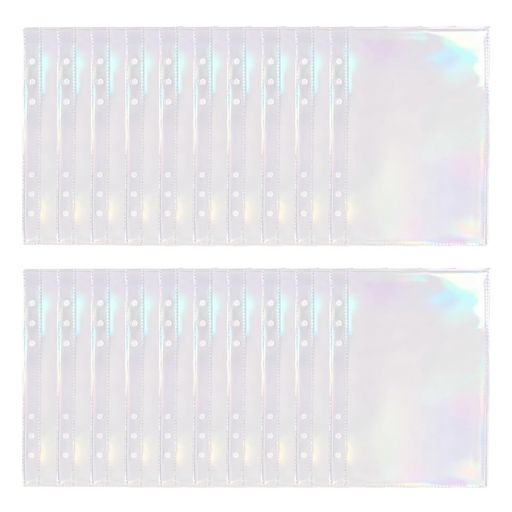 【商品仕様】サイズ:154x198mmの標準A5サイズ対応。6穴設計でバインダーとの互換性があり、書類やトレカの整理に最適。入り数:20枚入り。 【高耐久PP素材】高密度PP樹脂採用。ヒートシール処理により辺縁強度を強化、繰り返しの抜き差し...