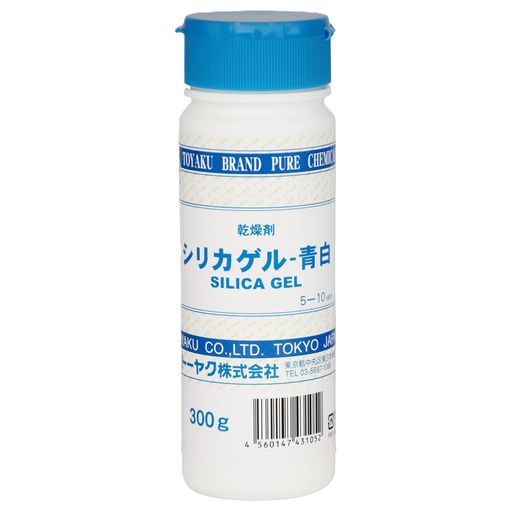 吸着するとブルーからピンクに変化する。塩化コバルト使用A型5~10MESH