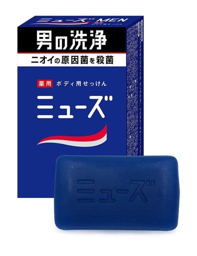 ミューズメン薬用ボディ用石けんは、ニオイの原因菌を殺菌、ニオイをもとから予防*します。*主なニオイの原因の1つである原因菌を殺菌。 洗う ミューズメン薬用ボディ用石けんは、ニオイの原因菌を殺菌、ニオイをもとから予防*します。*主なニオイの原...
