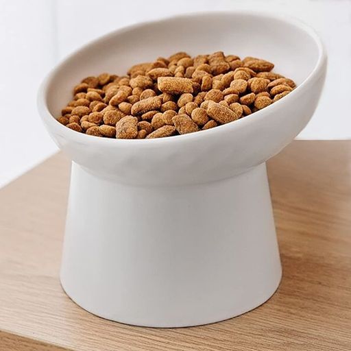 【15°傾斜設計で頚椎を保護】【商品サイズ】:幅13cmx奥行13cmx高さ11cm【商品重量】:440g。猫皿は猫の自然な姿勢に基づいて、15°傾きのように設計され、食事中の首や腰の負担を軽減し、食事をサポートします。快適な食事体験がペッ...