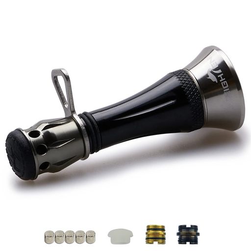 【製品仕様】本体長さ:48mm、自重:7g、材質:70航空アルミ、耐腐食性能を持つ、海釣りもご安心【対応機種】シマノ/ダイワ通用(2種類のソケット付属)、リールスタンドの交換適用ListはA+ページの対応表をご覧ください。 【付属品】1個の...