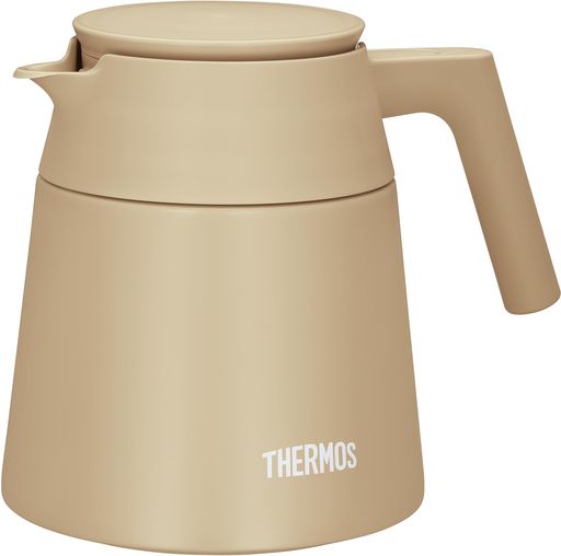 内面セラミック加工&amp;食洗機対応のコーヒーサーバーが登場! 本体サイズ(約):幅17.5x奥行き12.5x高さ14.5cm、本体重量(約):400g、容量:720ml 保温効力:79°C以上(1時間)/ 保冷効力:8°C以下(1時間)...