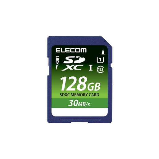 読み出し最大30MB/sの高速データ転送を実現するSDメモリカードです。 ※最大転送速度は当社環境による実測値であり、すべての環境において保証するものではありません。 高速インターフェース規格であるUHS-I/UHSスピードクラスの「Cla...
