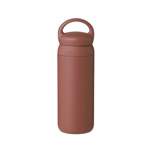 温かい飲み物 カラー:ピンク サイズ:φ74xH226mm※本体の高さ(蓋、飲み口なし)H173mm 容量:500ml 重量:約300g