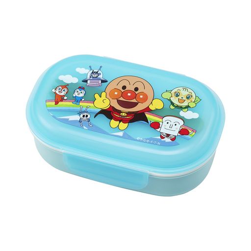 サイズ:13.5x9x5.5cm 容量:270ml 本体重量:92g 弁当箱の半分に入るご飯の量:子供用茶碗約0.8杯分 生産国:日本 中フタを外して、電子レンジ・食洗機OK フォーク付きのランチBOX。遠足や園外保育に。 取り外しができて...