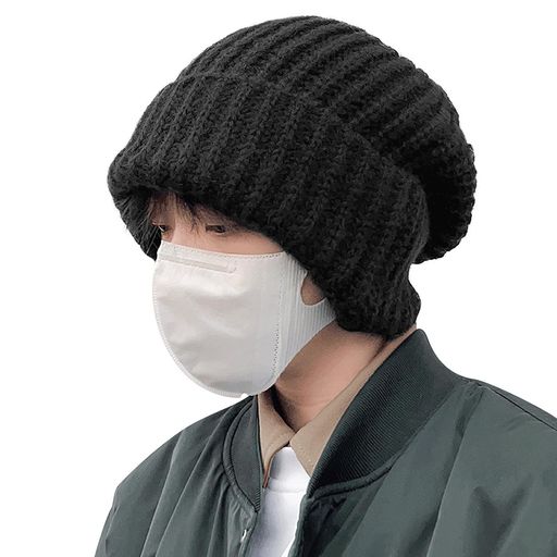 【スタイリッシュで暖かいニット帽】MOWO冬 メンズ ニット帽は、柔らかなニット生地を使用し、天然の空気層構造を持つ繊維で作られており、保温効果が30%向上します。マイナス10°Cの厳しい寒さでも頭部を温かく保ちます。大きいサイズ ニット帽...
