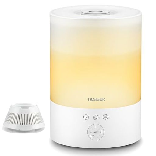 【2025年改良モデル登場&amp;便利な上部給水&amp;お手入れ簡単】電源コードを本体から取り外せるアダプター式なので、掃除がしやすく、給水や移動時にコードが邪魔になりません。給水口の直径は17.5CMと幅広く、上から注げるため、持ちや...